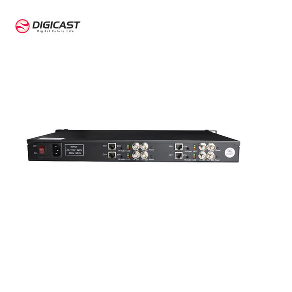 4 Channels Independent Network Management Live Streaming Video Encoder – DIGICASTCHINA